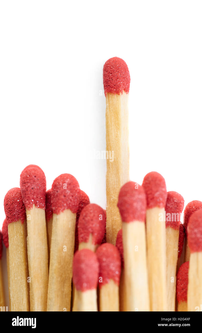 Pile of Wooden matches isolated over the white background Stock Photo ...