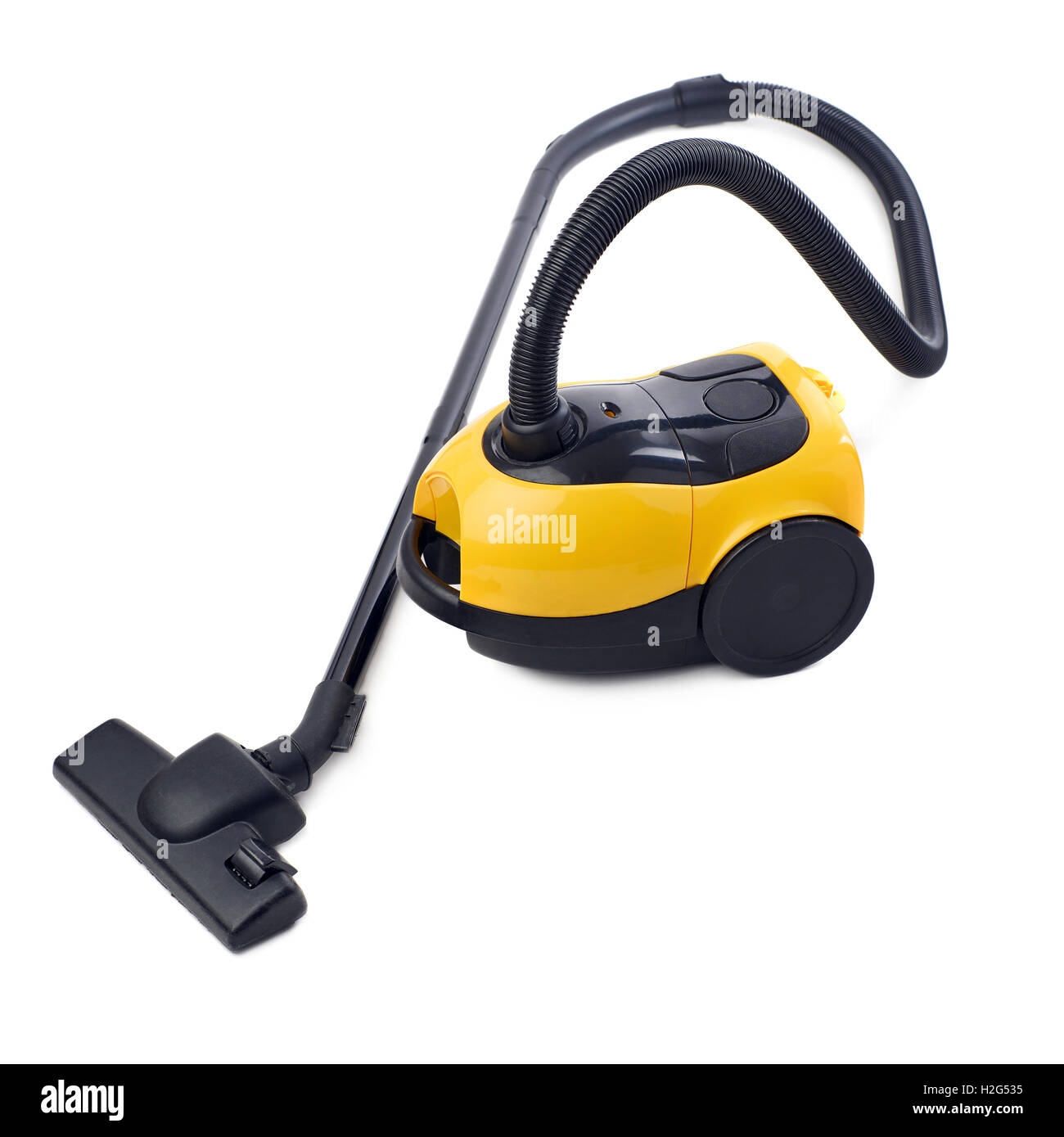 Vacuum cleaner over isolated white background Stock Photo - Alamy