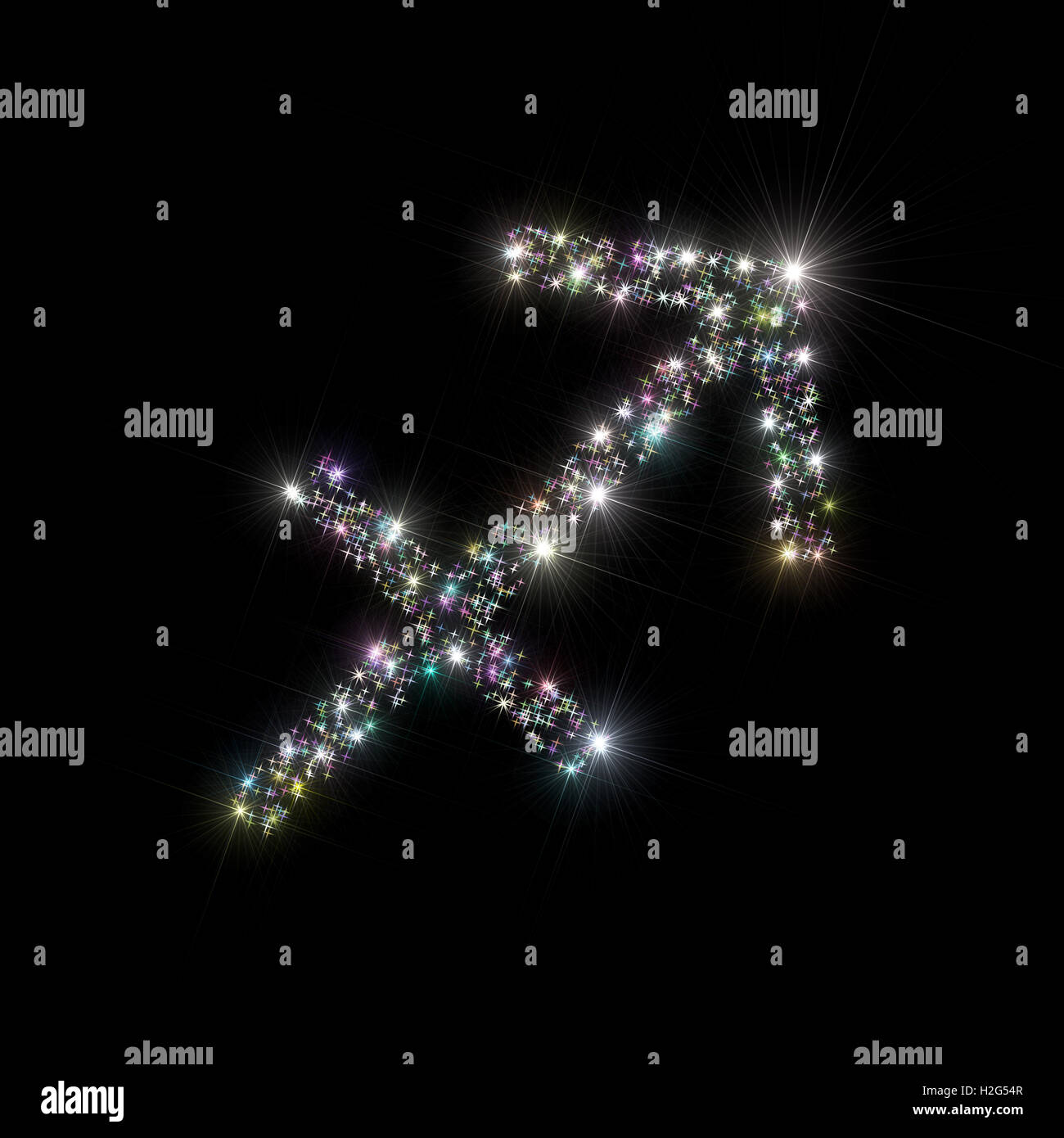 Sagittarius constellation hi-res stock photography and images - Alamy