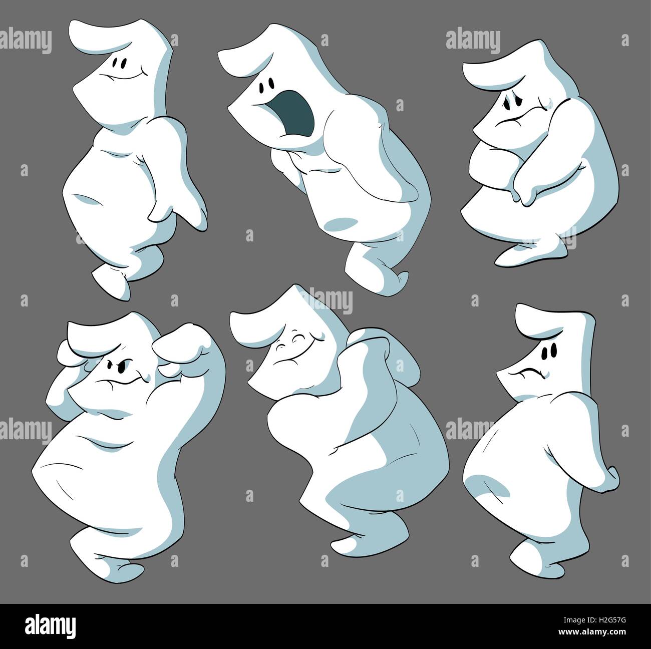 Cartoon ghost hi-res stock photography and images - Alamy