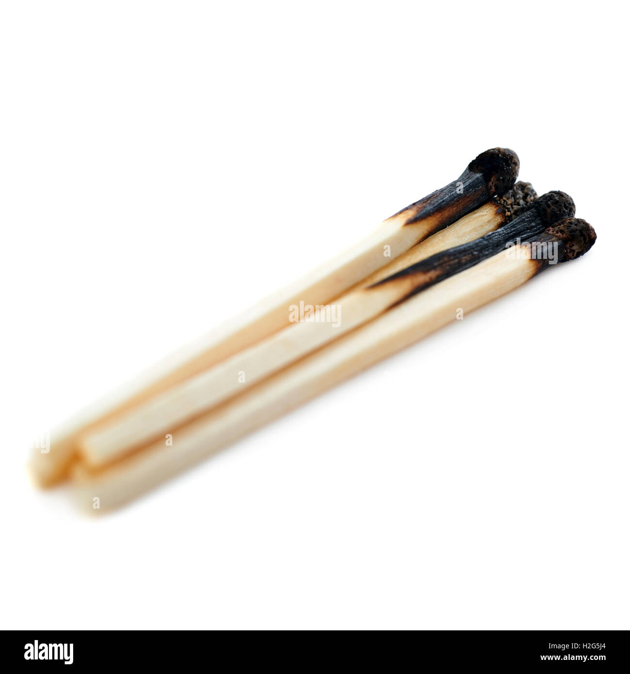Pile of Wooden matches isolated over the white background Stock Photo ...