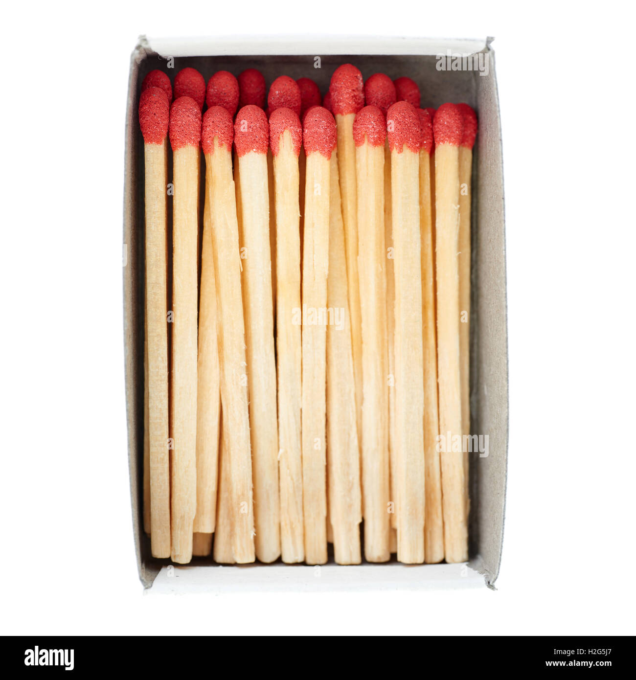 Pile of Wooden matches isolated over the white background Stock Photo ...