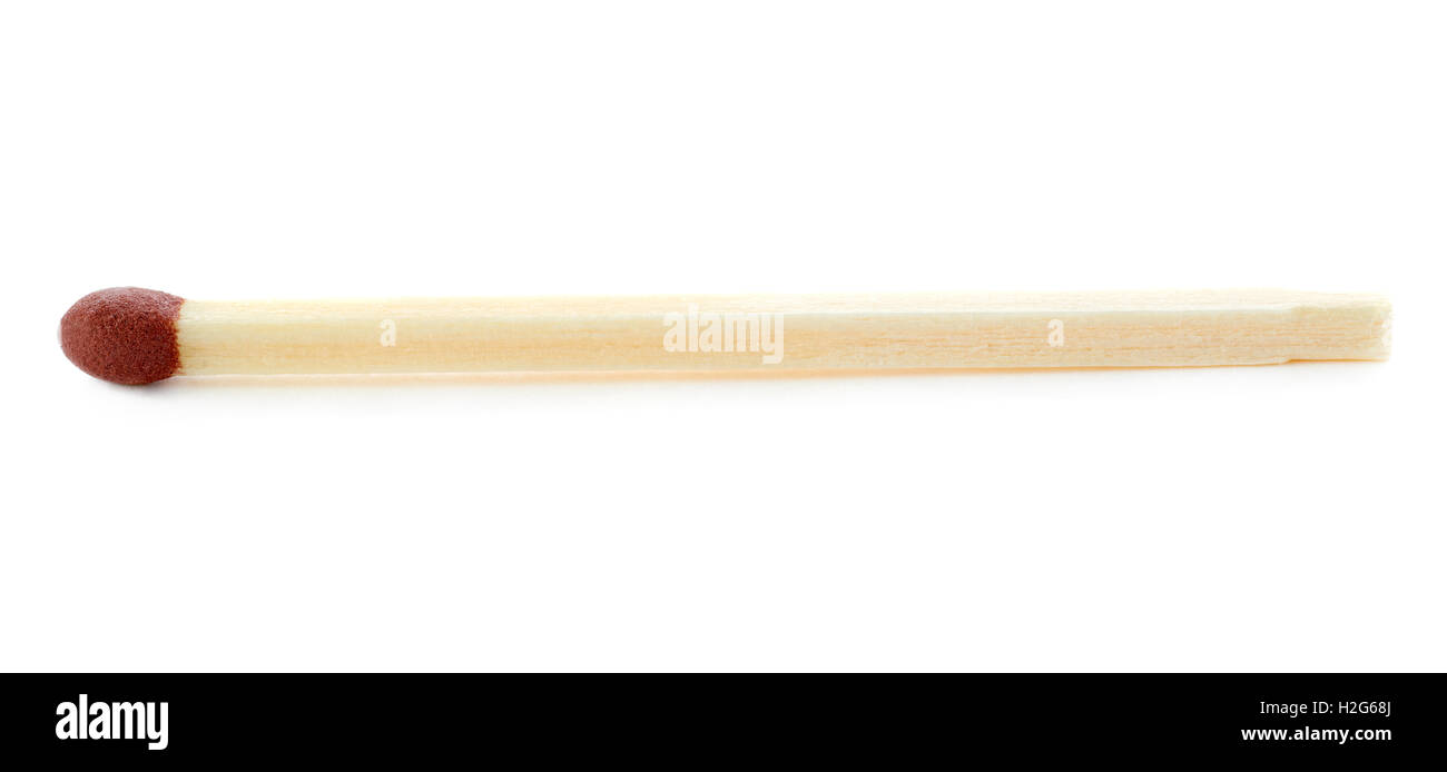 Wooden match isolated over the white background Stock Photo - Alamy