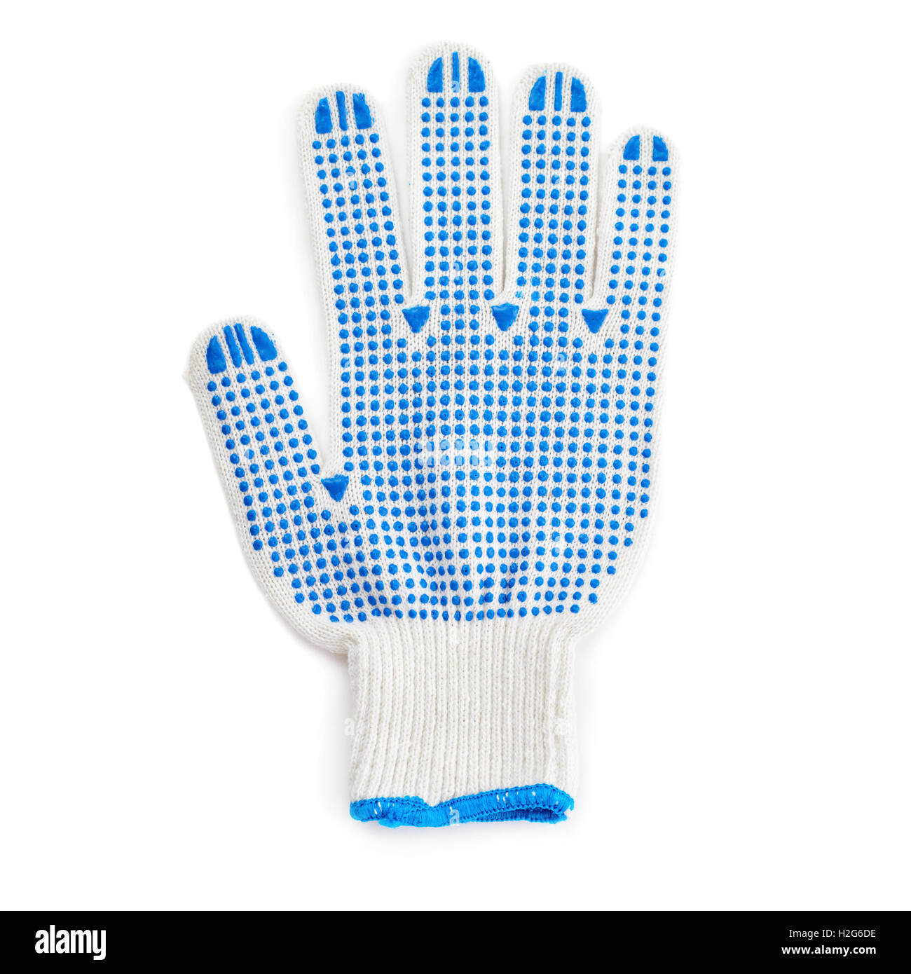 Working glove over isolated white background Stock Photo - Alamy