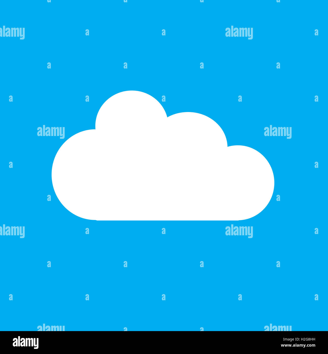 Cloud computing with media icons infographic Stock Photo - Alamy