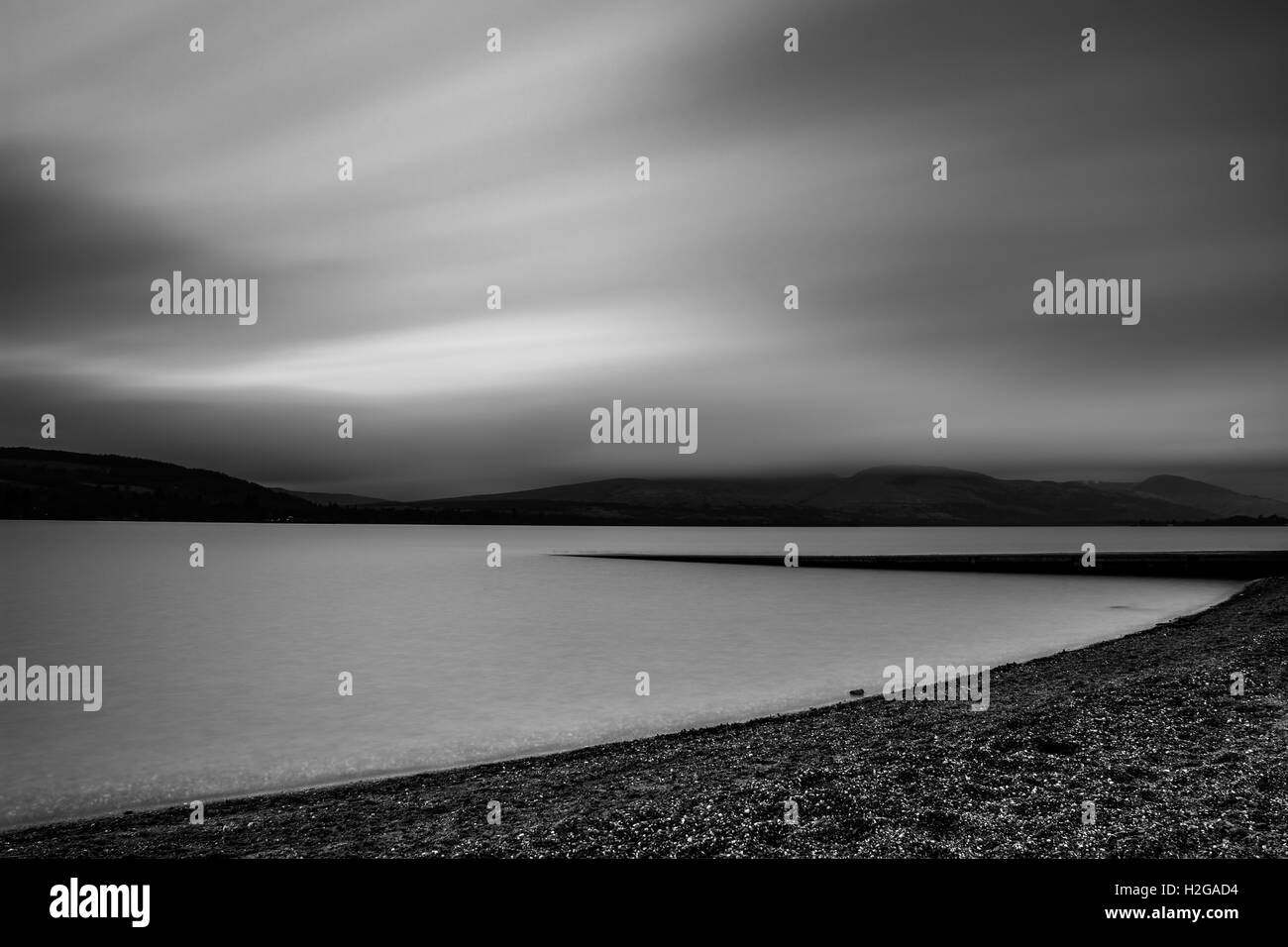 An image created from multiple short exposures to create a long ...