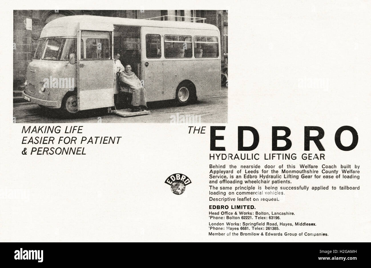 Original old vintage 1960s magazine advert dated 1964. Advertisement ...