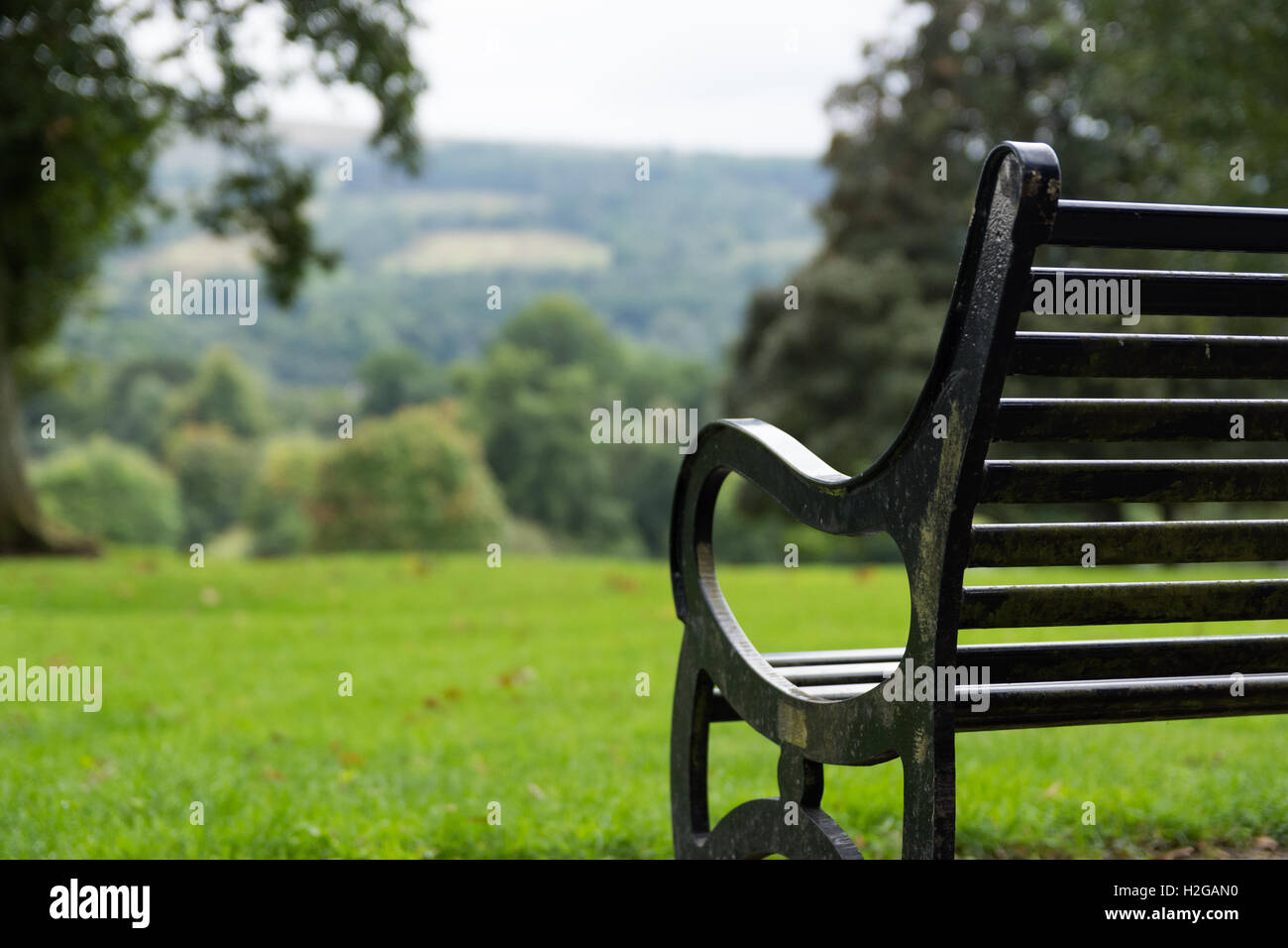 a peaceful place to rest in a rural Scottish park Stock Photo - Alamy