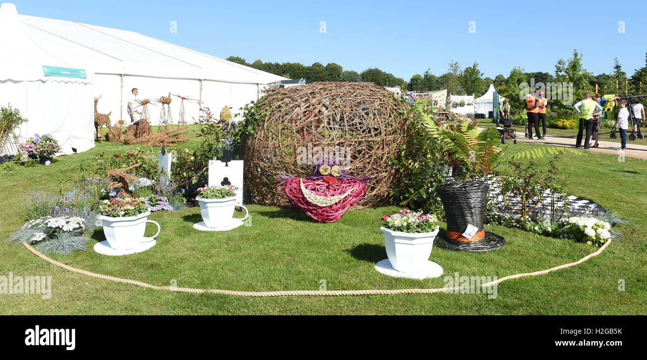 Feature Gardens And General Views At Rhs Flower Show Tatton Park