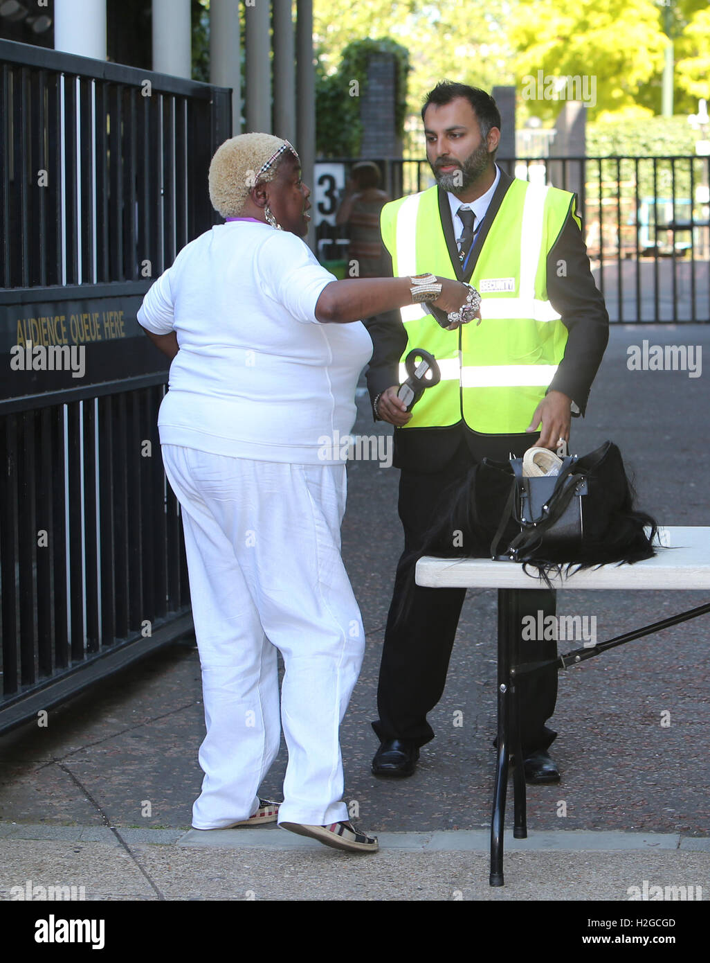 Gogglebox Sandy and Sandra outside ITV Studios Featuring: Sandy, Sandra ...