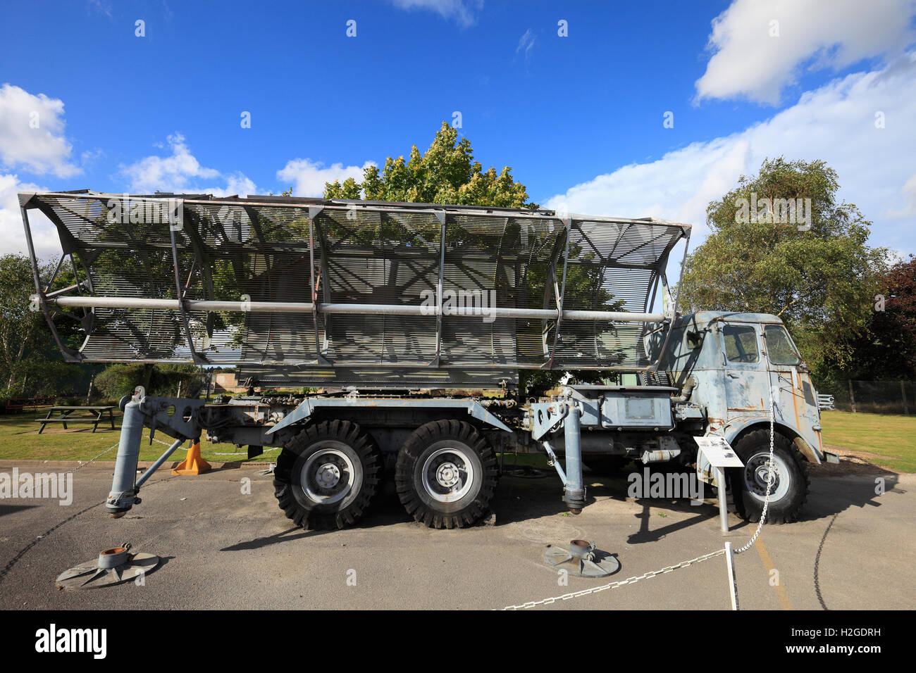 Type 14 mobile RADAR mark II on display at RAF Neatishead RADAR Museum ...