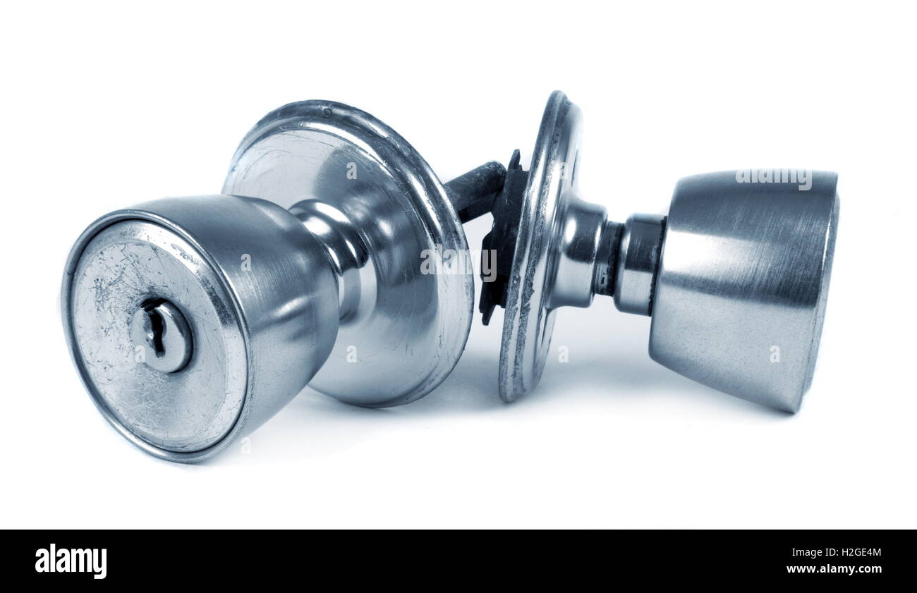 Door lock detail Cut Out Stock Images & Pictures - Alamy