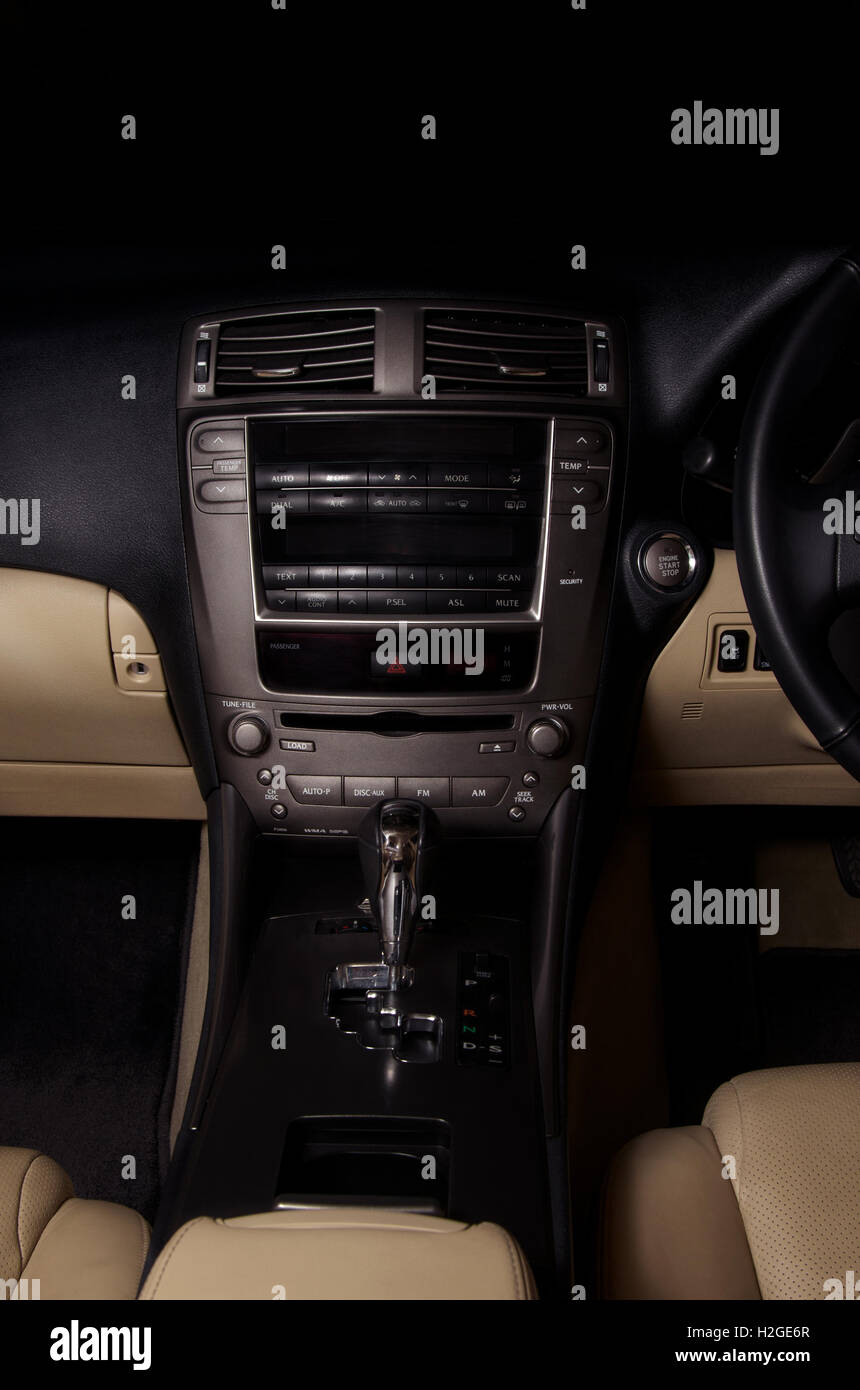 dark car interior closeup Stock Photo - Alamy