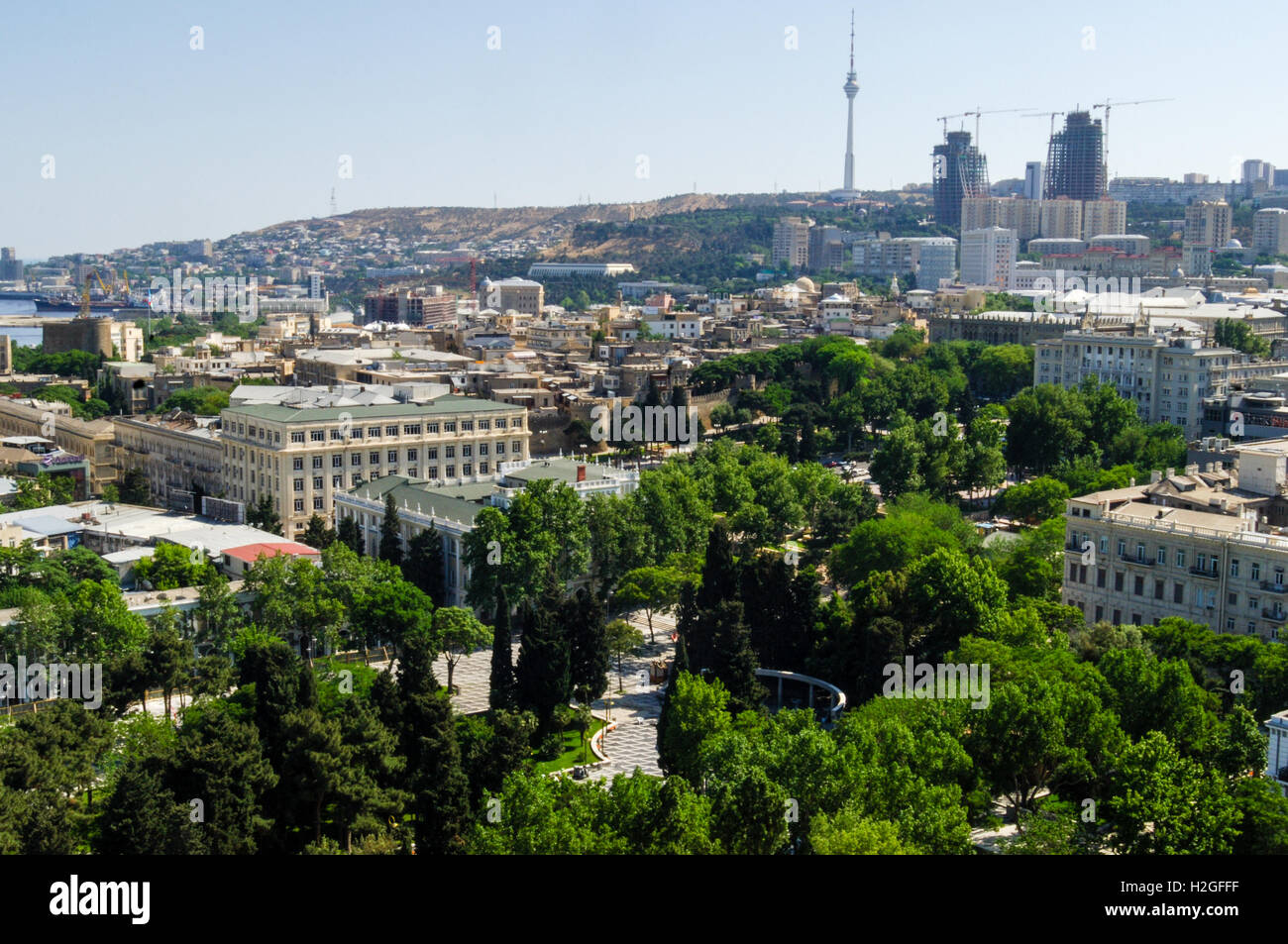 Tv Tower In Baku Stock Photos & Tv Tower In Baku Stock Images - Alamy