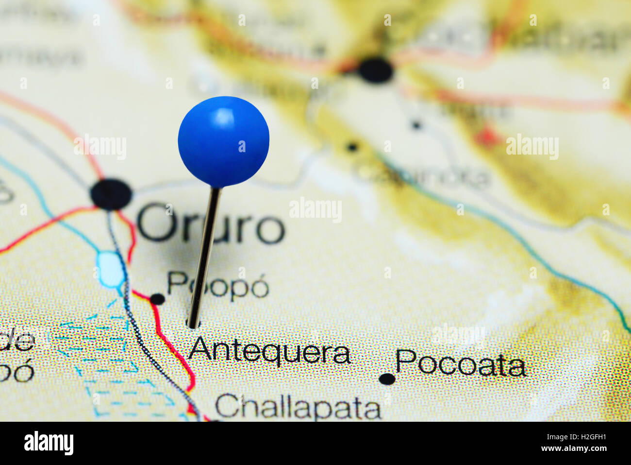 Map of antequera hi-res stock photography and images - Alamy