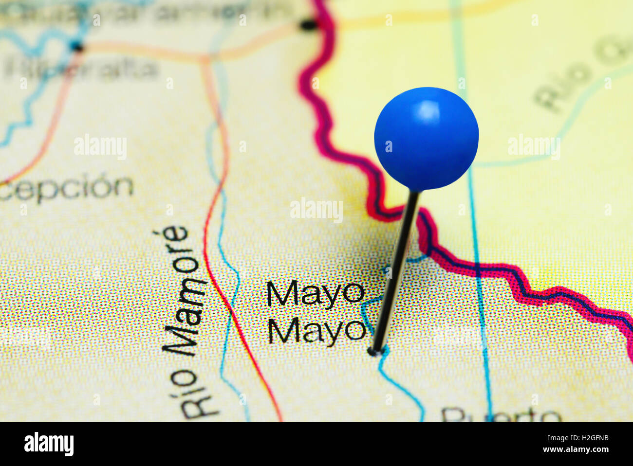 Map of mayo hi-res stock photography and images - Alamy