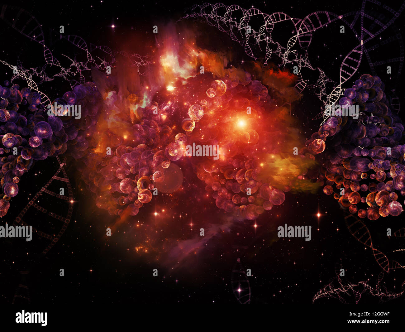 Inner Life of DNA Stock Photo - Alamy