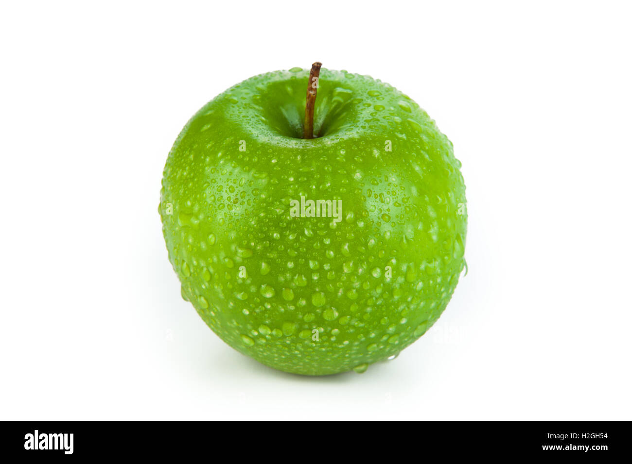 Nice green apple Cut Out Stock Images & Pictures - Alamy