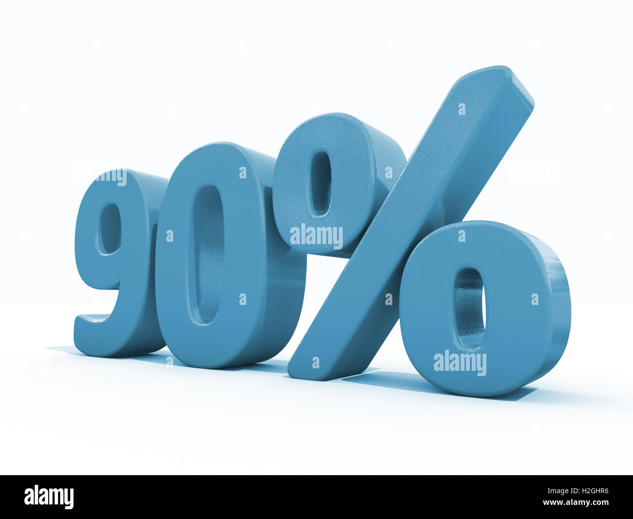 Percentage rate icon on a white background Stock Photo - Alamy