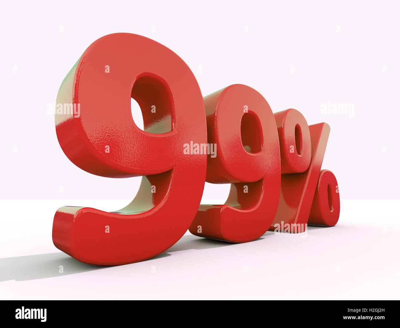 Percentage rate icon on a white background Stock Photo - Alamy