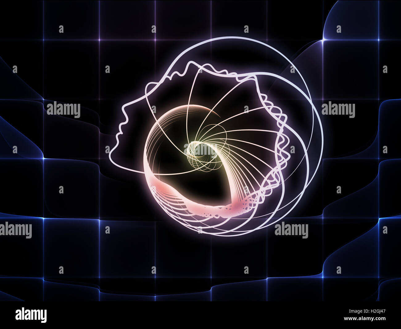 Geometry line drawing hi-res stock photography and images - Alamy