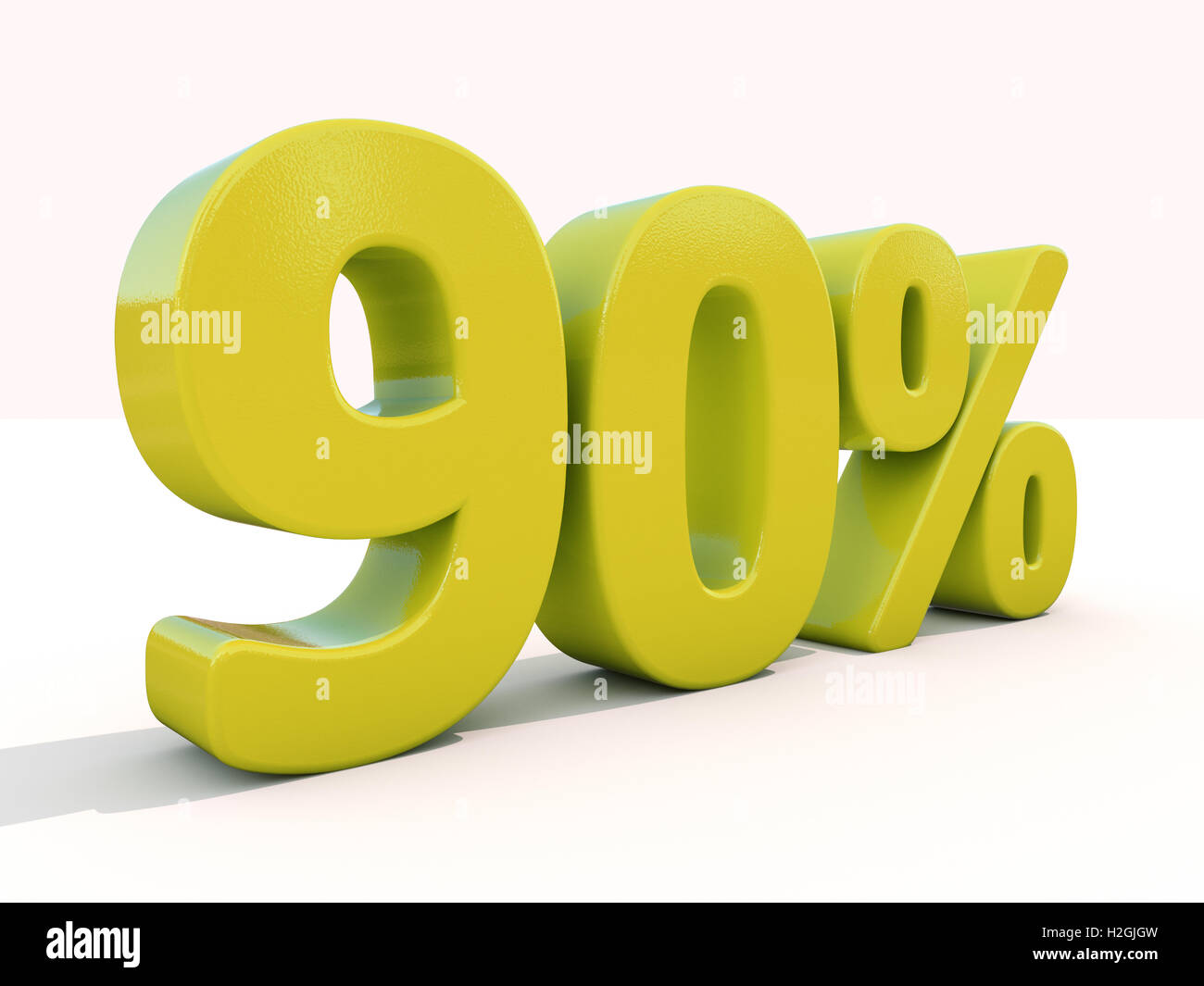 Percentage rate icon on a white background Stock Photo - Alamy