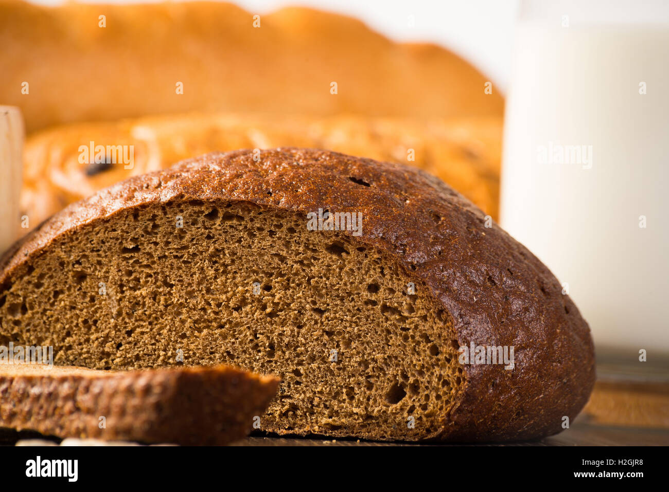 sliced ΓÇïΓÇïbread with cereals Stock Photo - Alamy