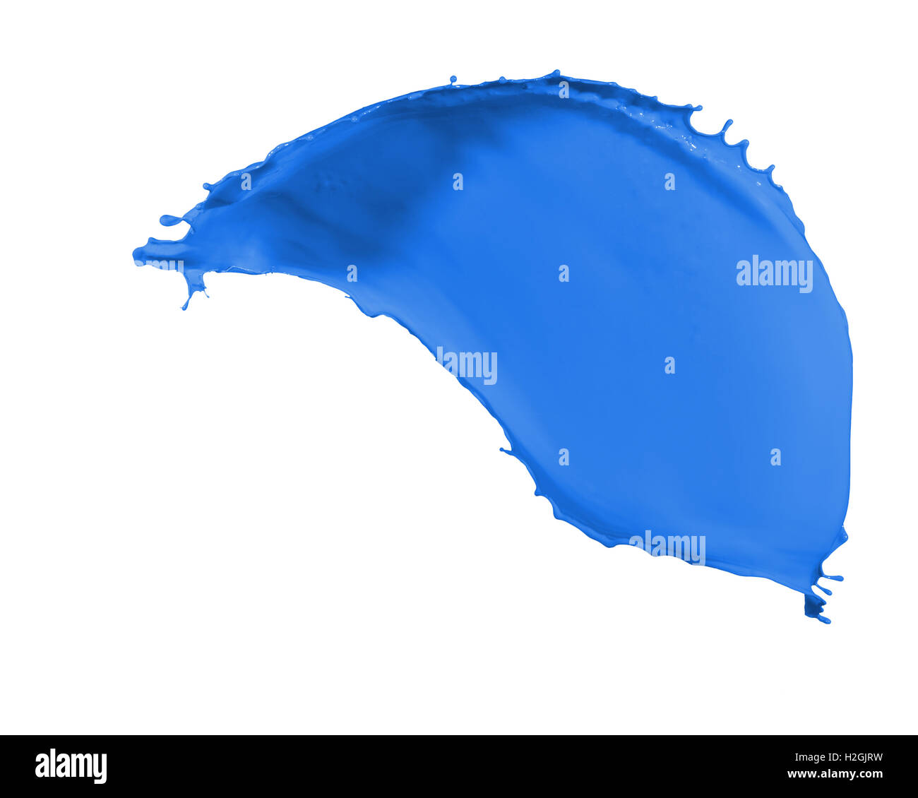blue paint splash Stock Photo - Alamy