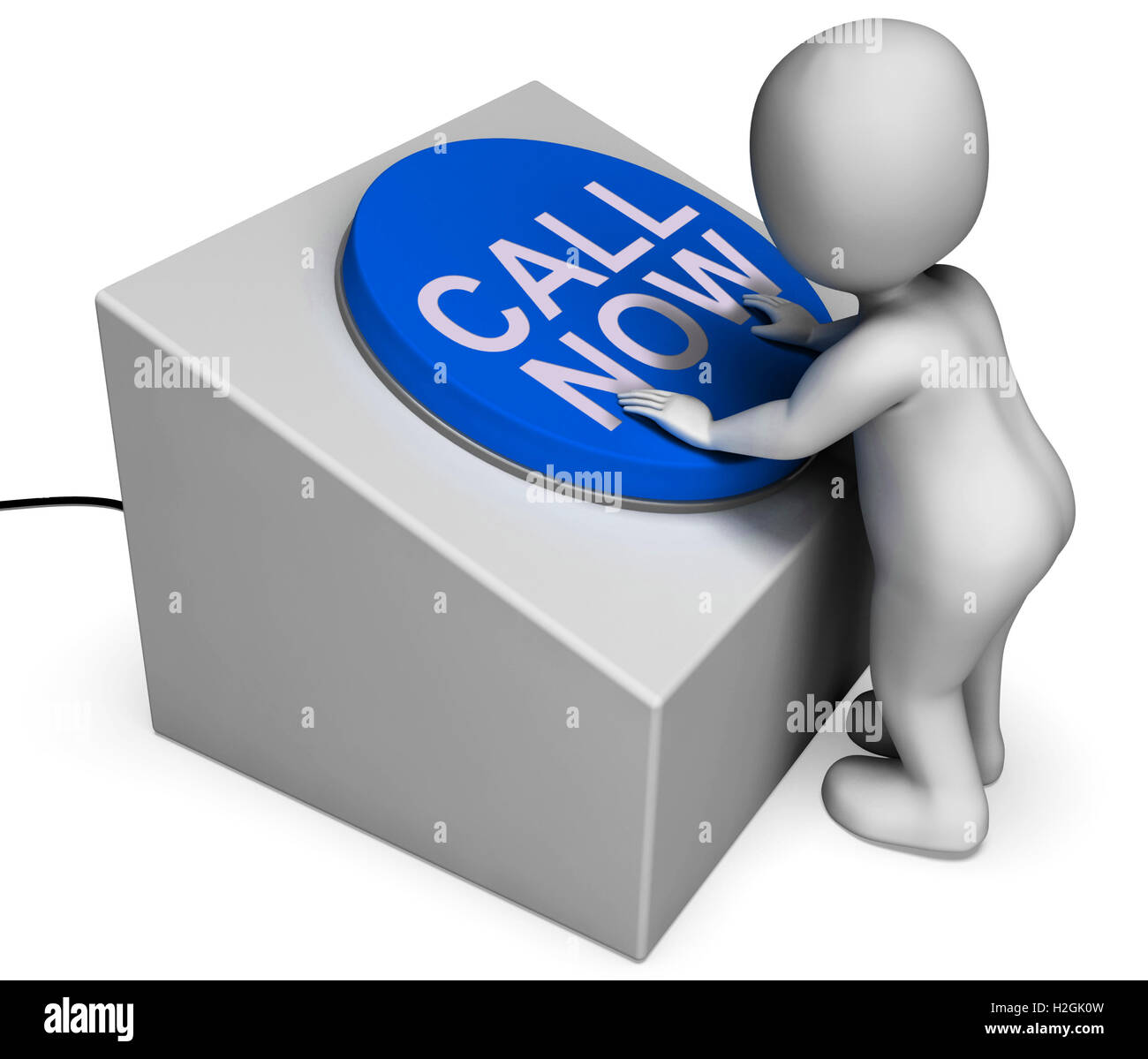 Customer call Cut Out Stock Images & Pictures - Alamy