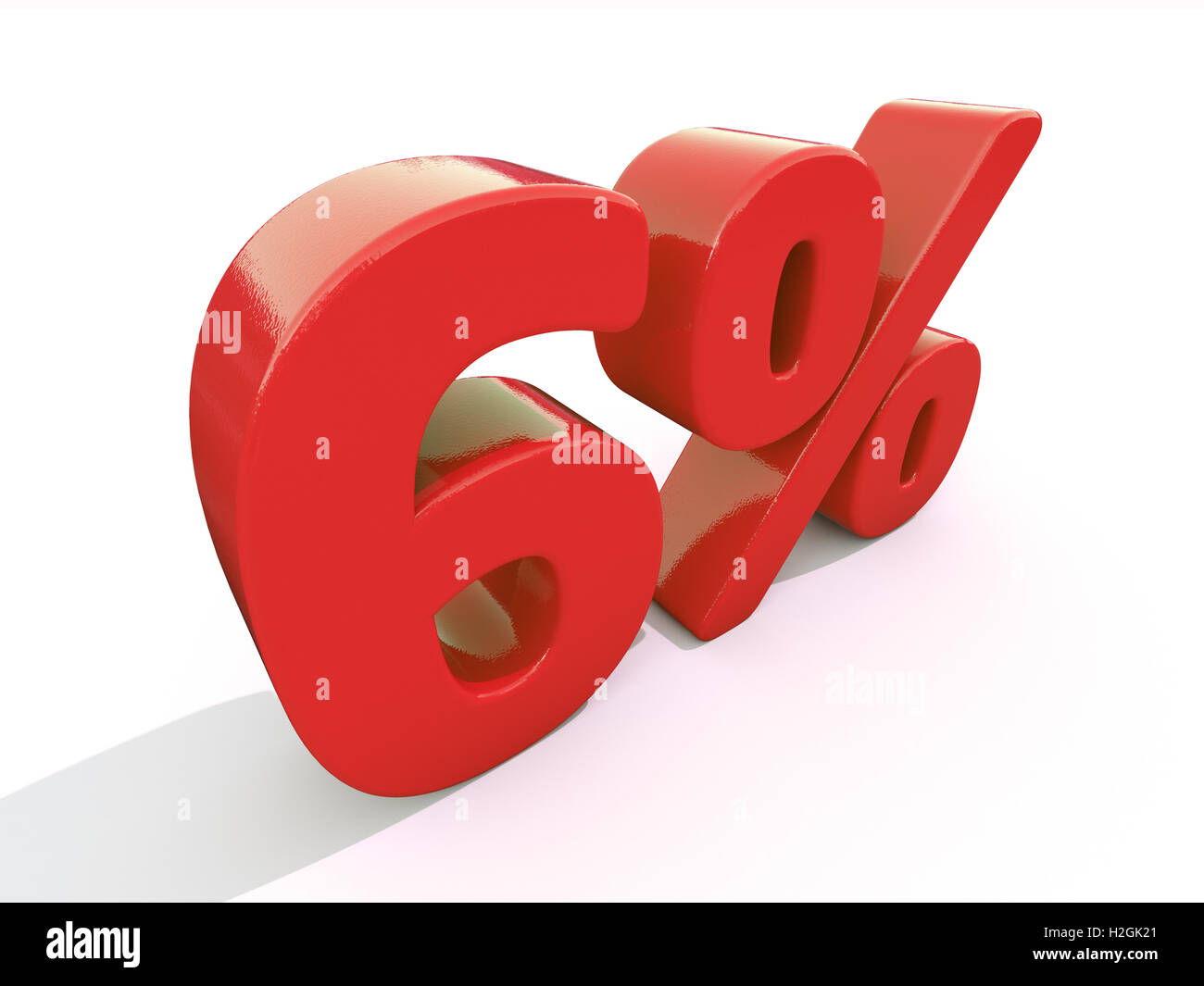 Percentage rate icon on a white background Stock Photo - Alamy