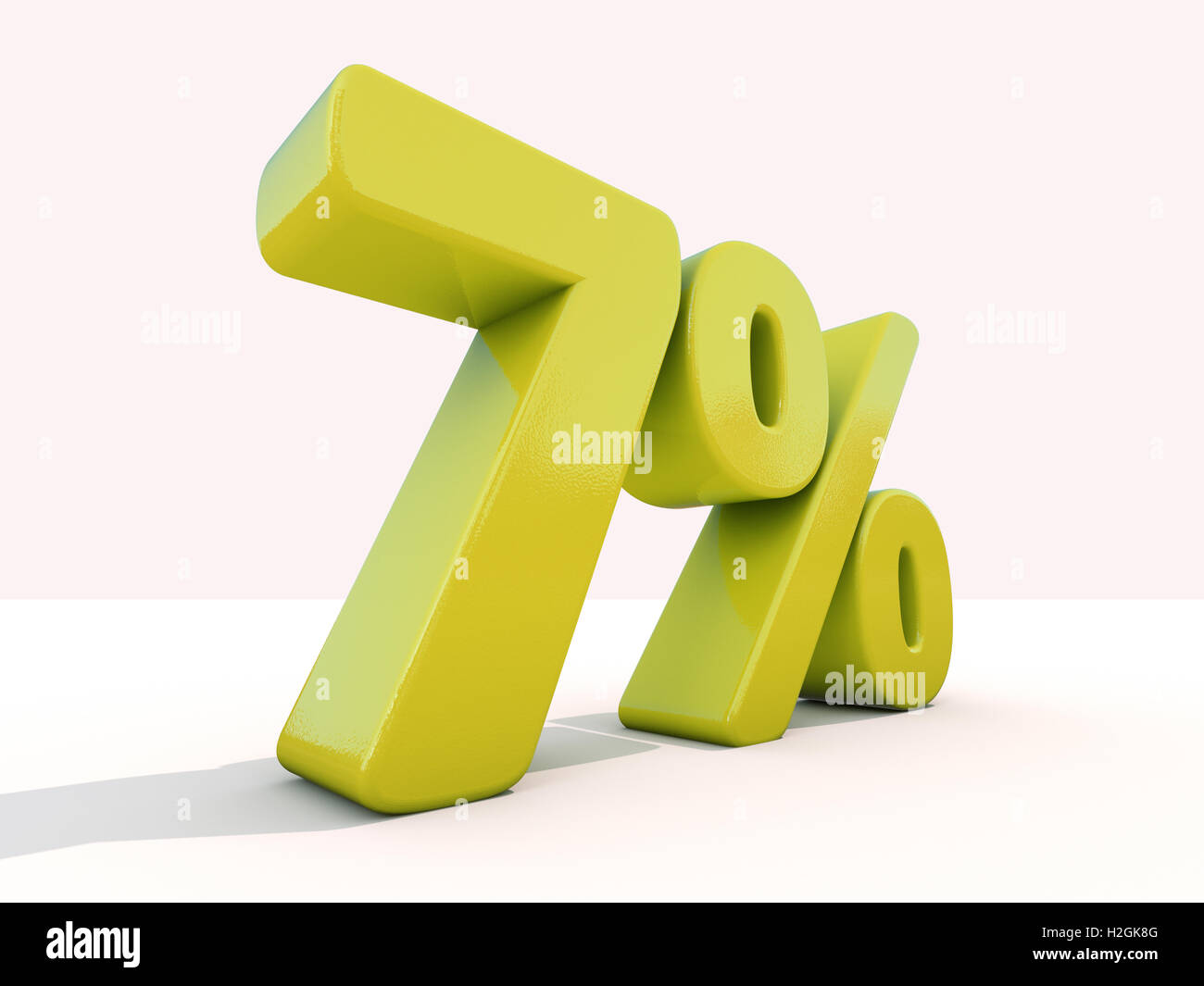 Percentage rate icon on a white background Stock Photo - Alamy
