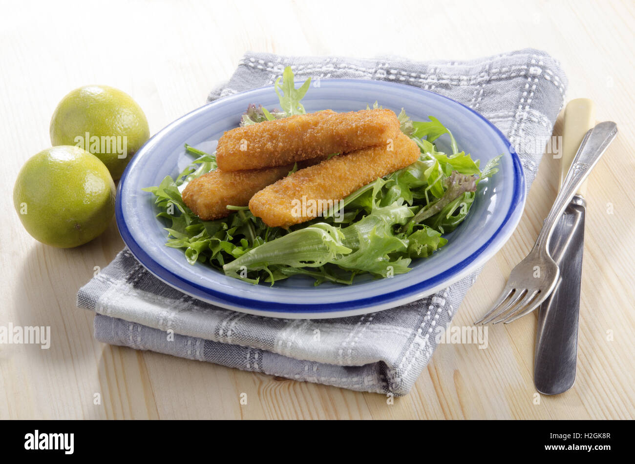 Chicken goujons hi-res stock photography and images - Alamy