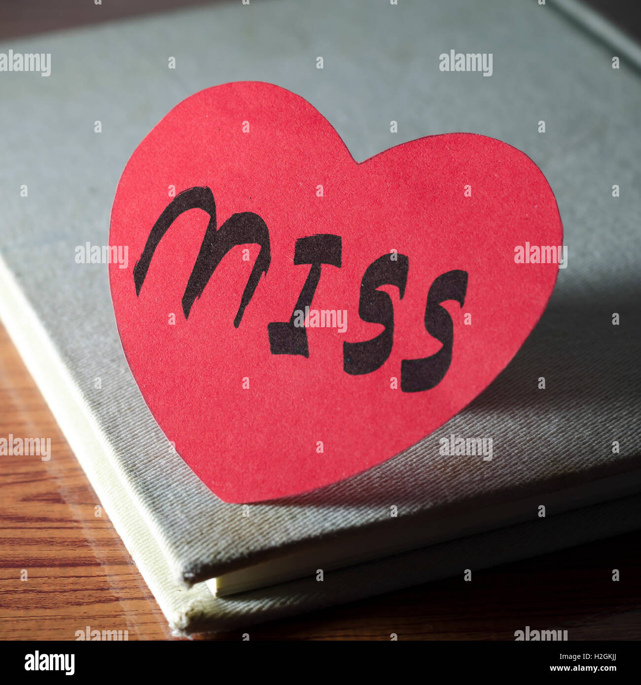 diary of love Stock Photo - Alamy