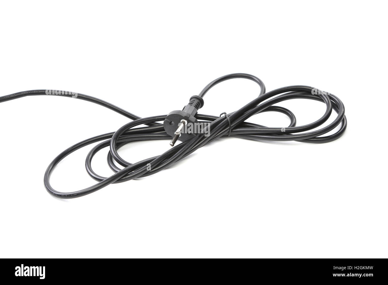 Electric plug and long cable Stock Photo - Alamy