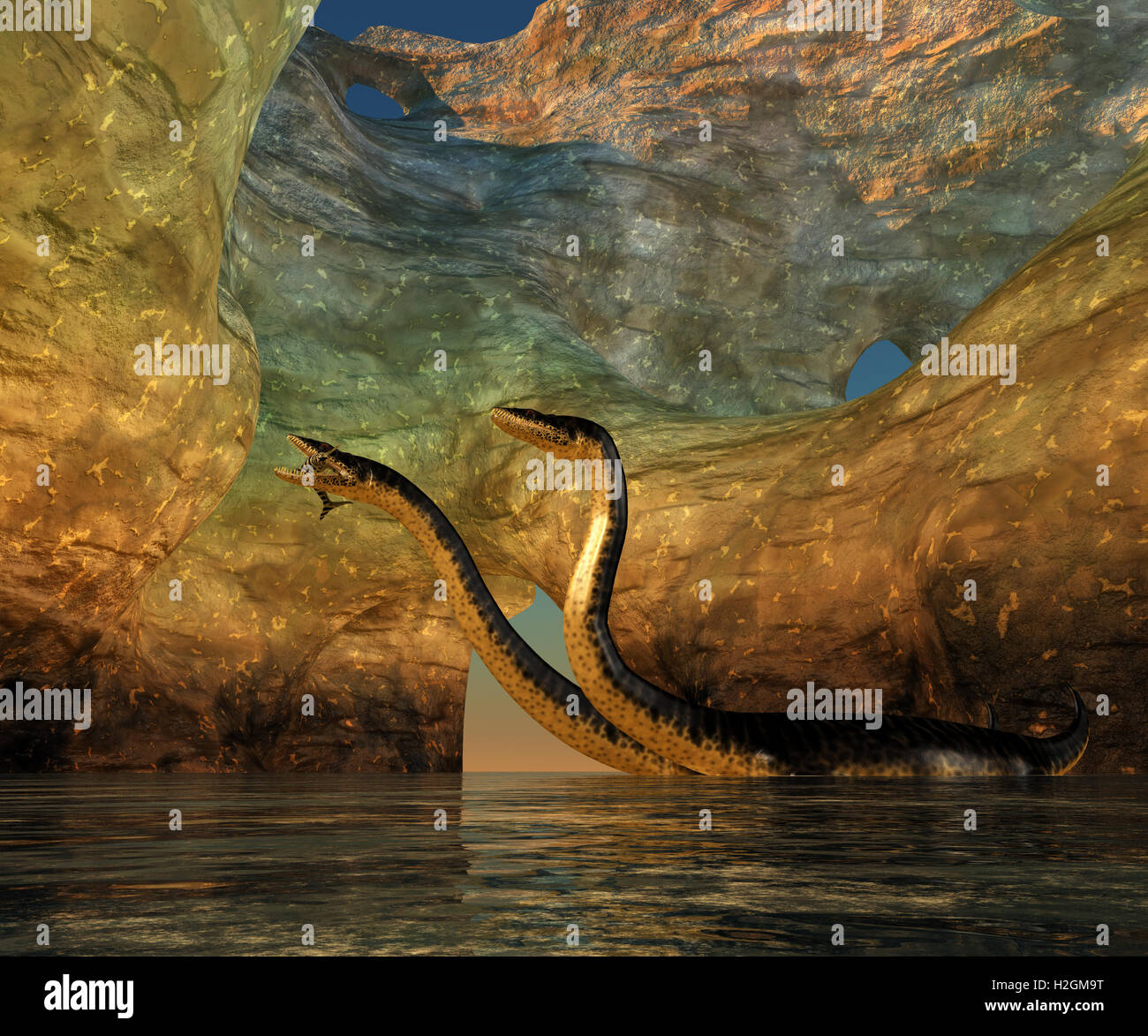 Plesiosaurus hi-res stock photography and images - Alamy