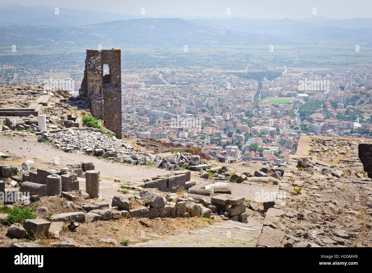 Temple of Trajan Stock Photo - Alamy