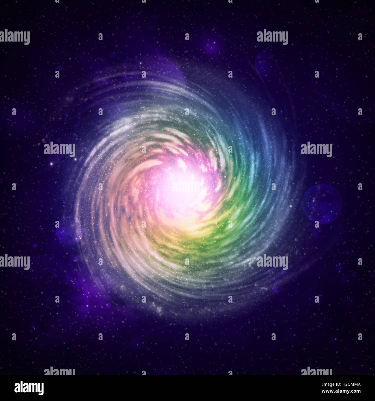 Observation of spiral galaxy hi-res stock photography and images - Alamy