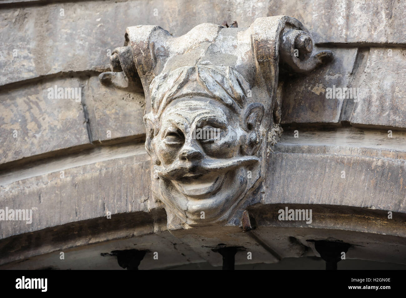 Gargoyle in Lviv, Ukraine Stock Photo - Alamy
