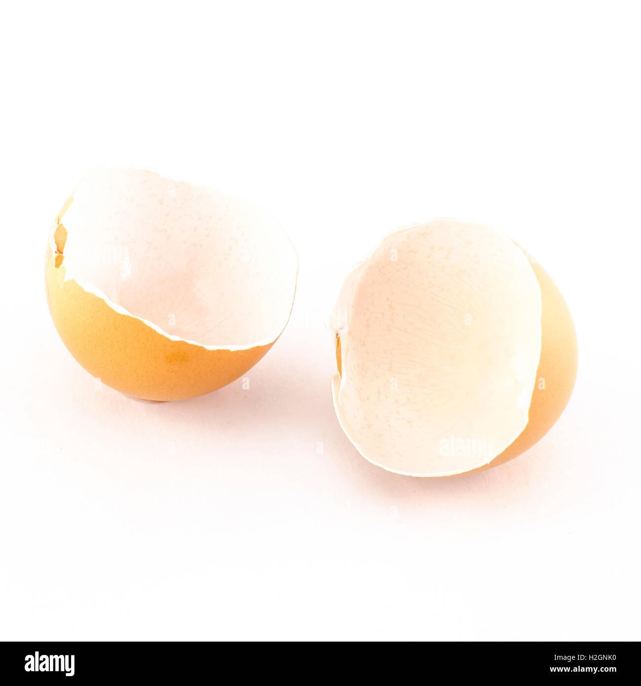 egg shell isolated on white Stock Photo - Alamy