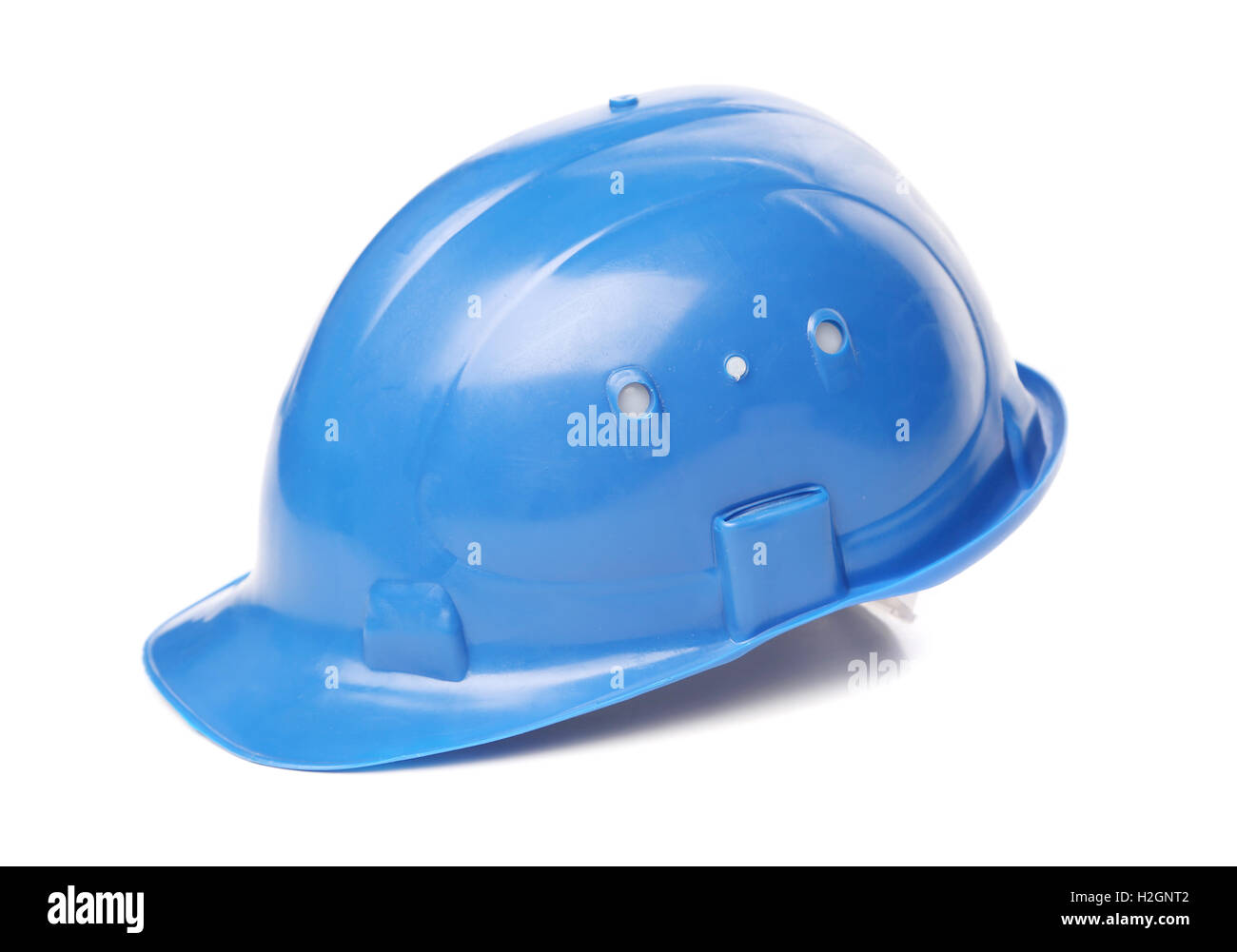 Blue hard hat Stock Photo - Alamy