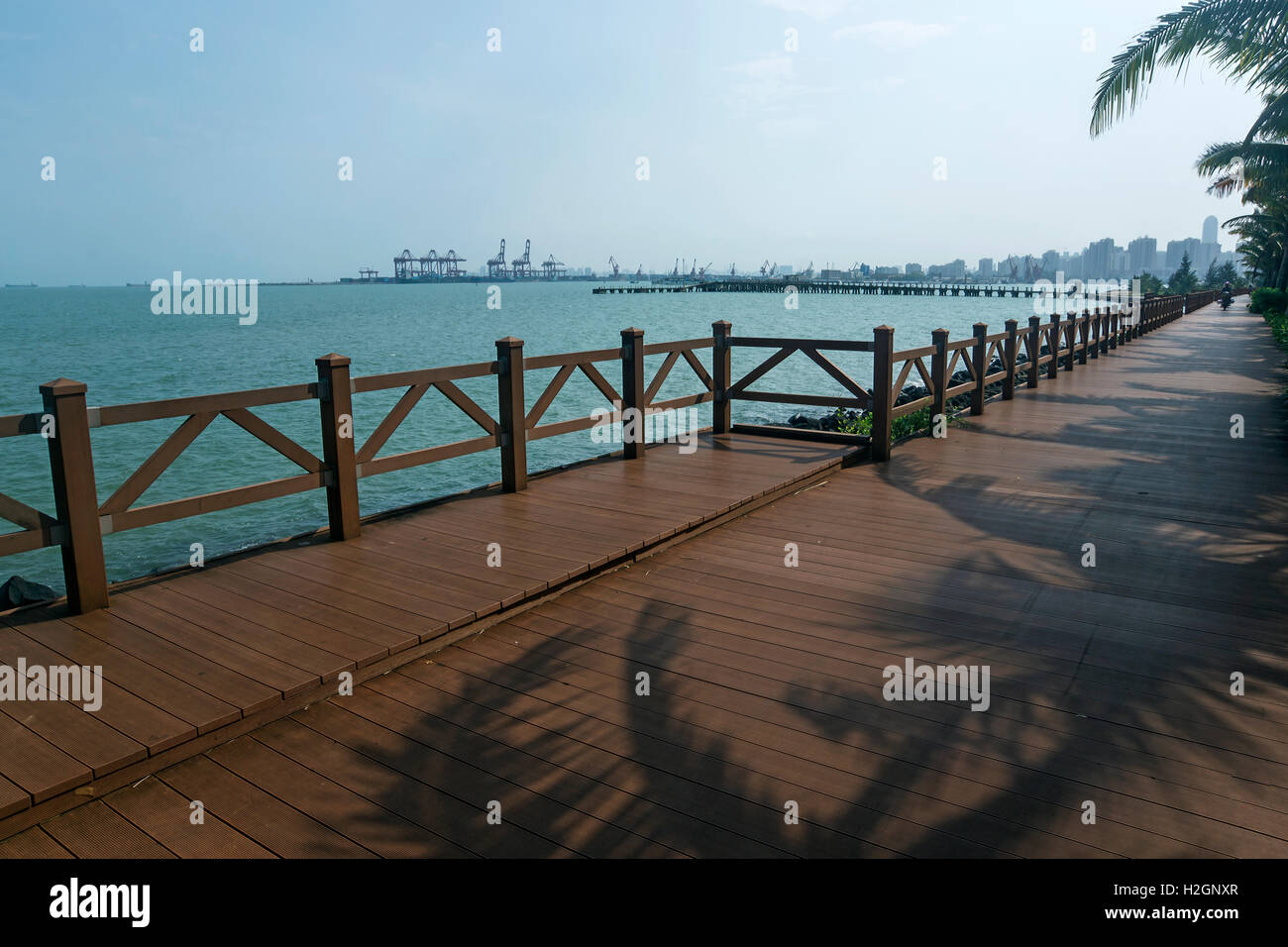 China's Hainan Island tropical coastal scenery Stock Photo - Alamy