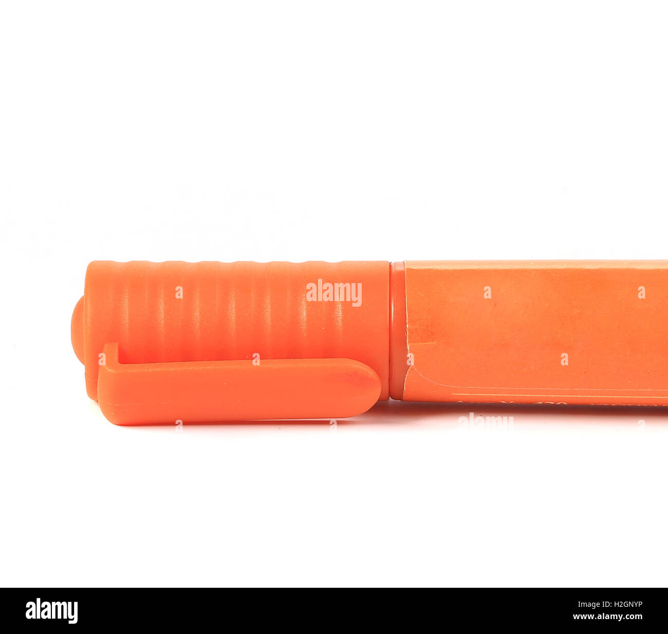 Simple illustration orange pencil hi-res stock photography and images ...