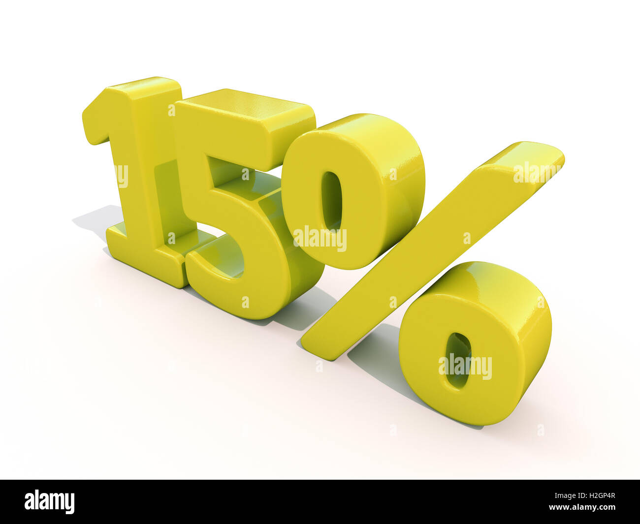 Percentage rate icon on a white background Stock Photo - Alamy