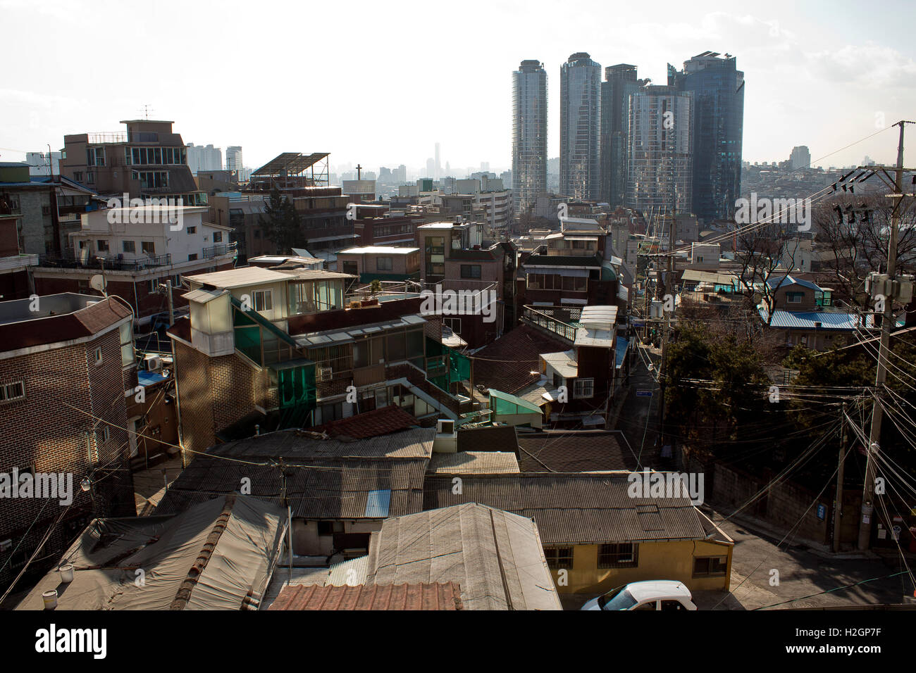Downtown Seoul, South Korea Stock Photo - Alamy