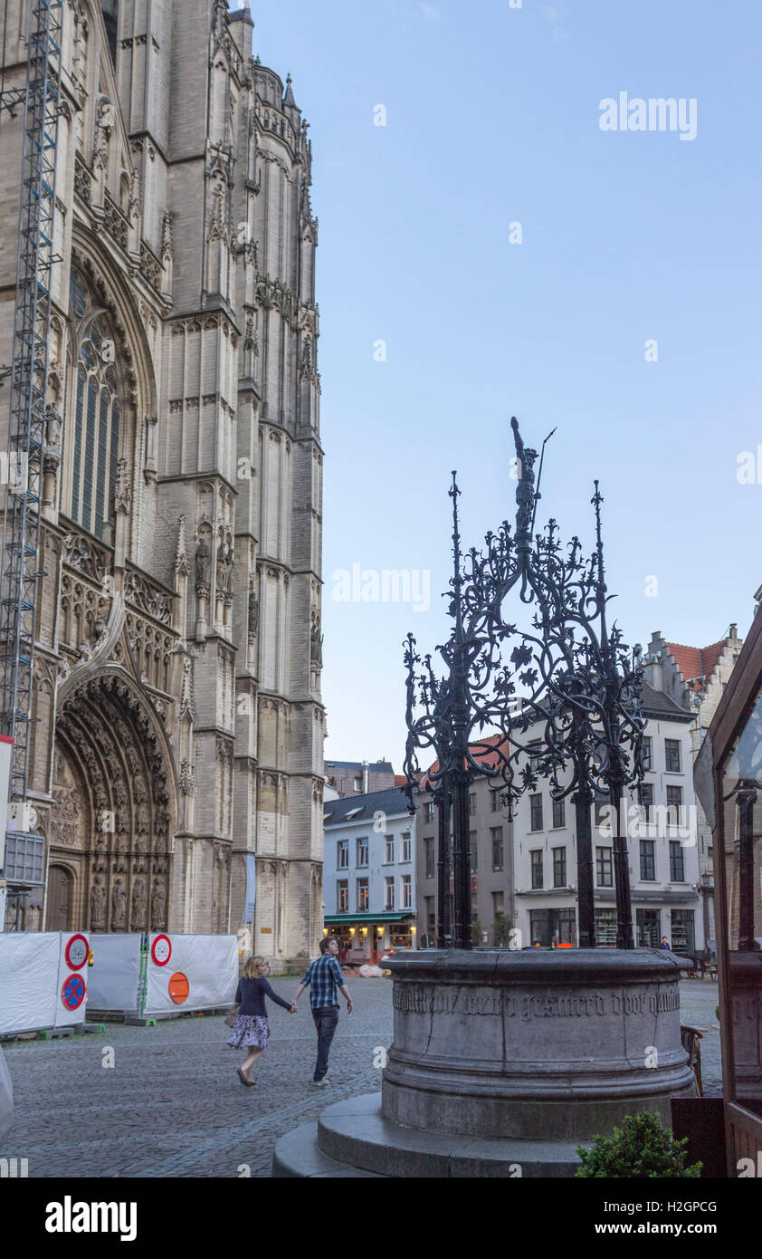 Typical Buildings Antwerpen, Belgium Stock Photo - Alamy