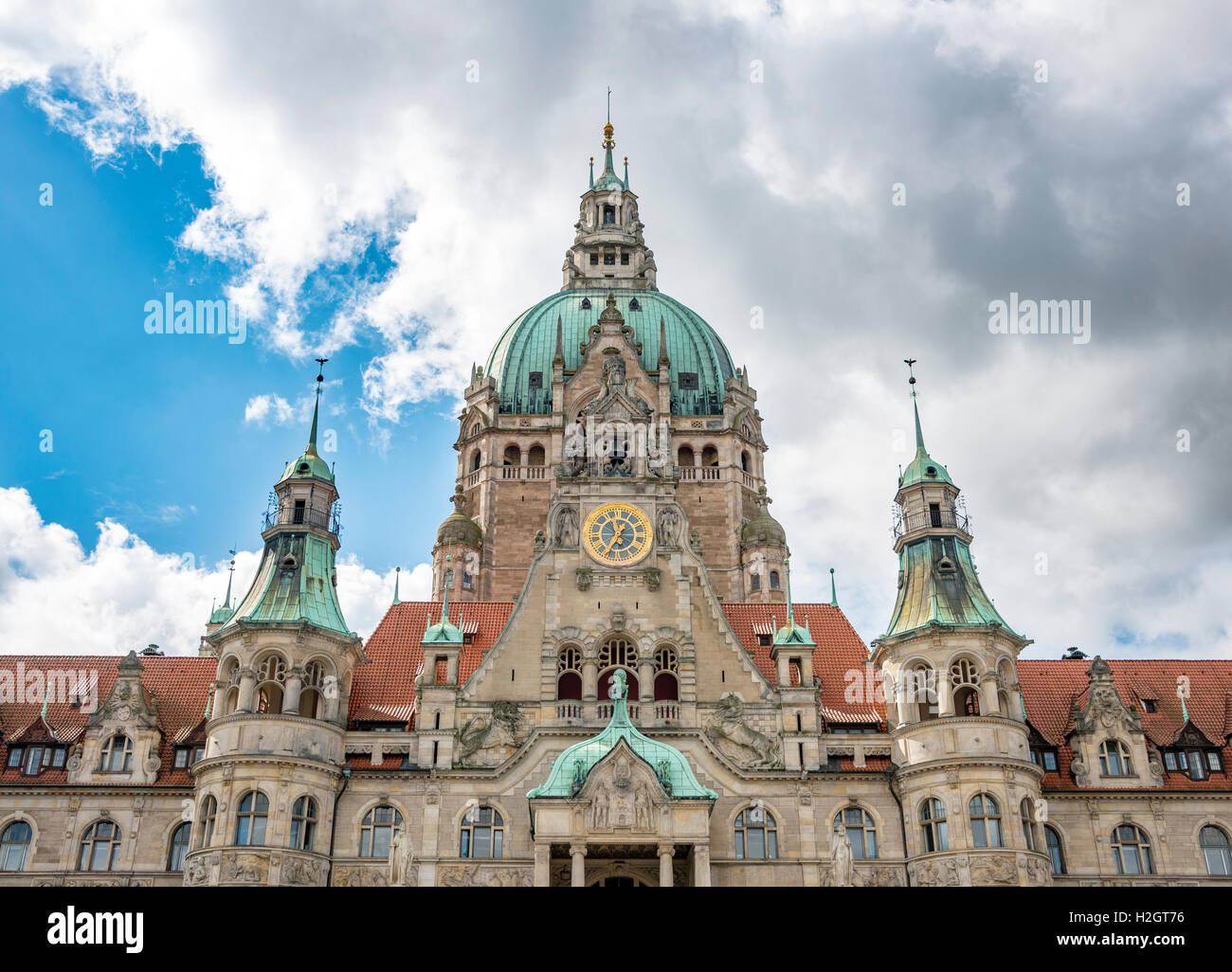 Cupola of the town hall hi-res stock photography and images - Alamy