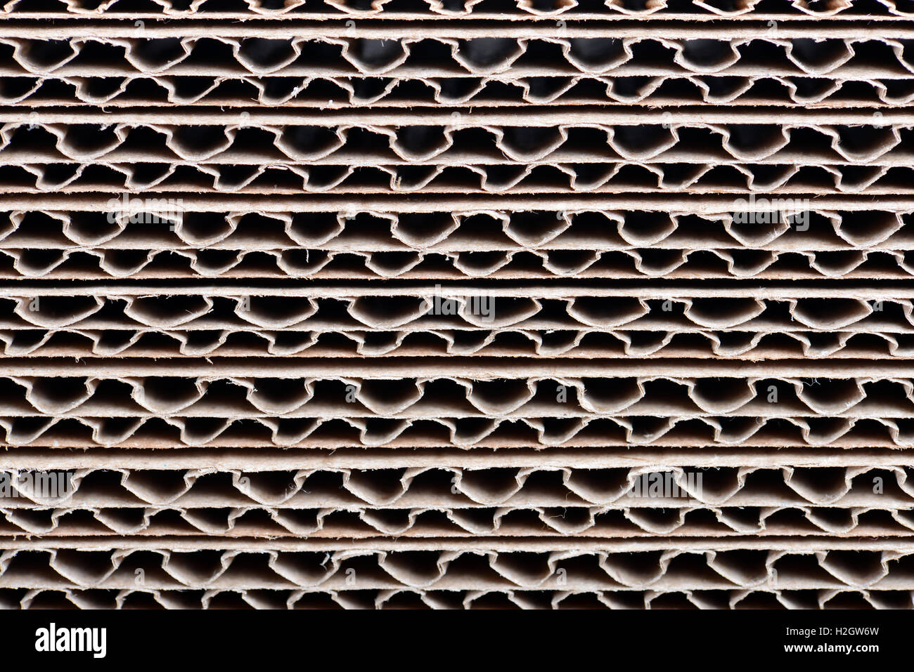 Stack of cardboard Stock Photo - Alamy