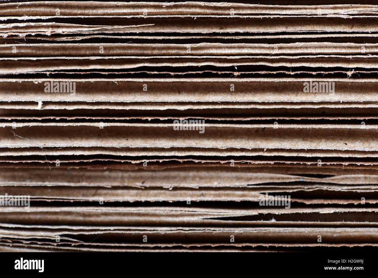 Stack of cardboard Stock Photo - Alamy