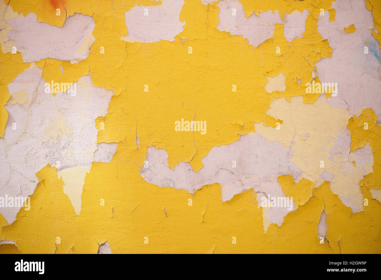 Background of old yellow painted wall Stock Photo - Alamy