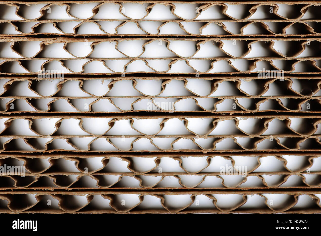 Stack of cardboard Stock Photo - Alamy